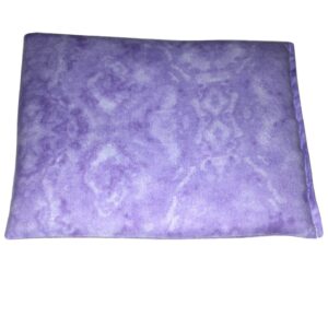 microwaveable heating pad (purple)