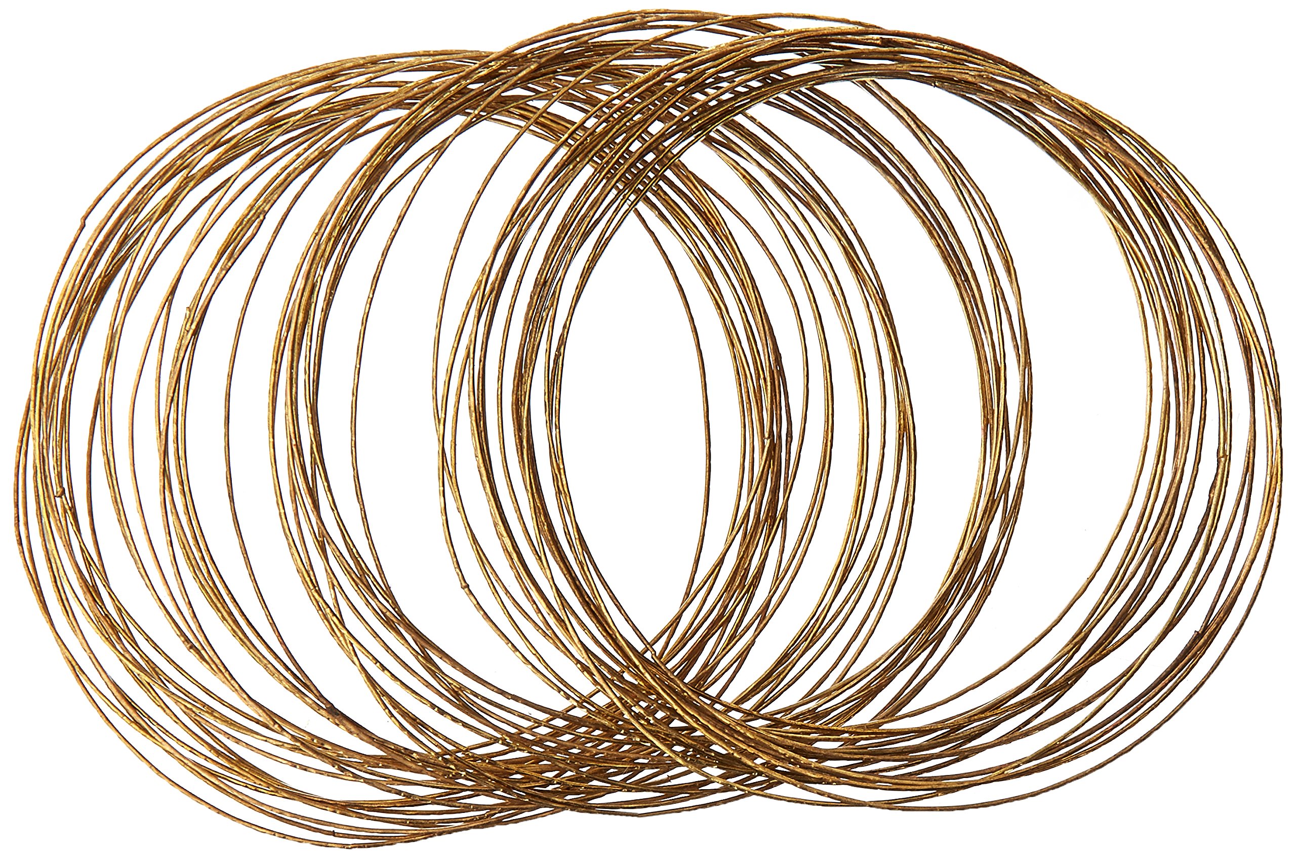 Forum Novelties Gold Bangles 50 Per Pack