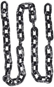 fun world mens 74" chain links, multicolor, standard us