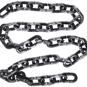 Fun World Mens 74" Chain Links, Multicolor, Standard US