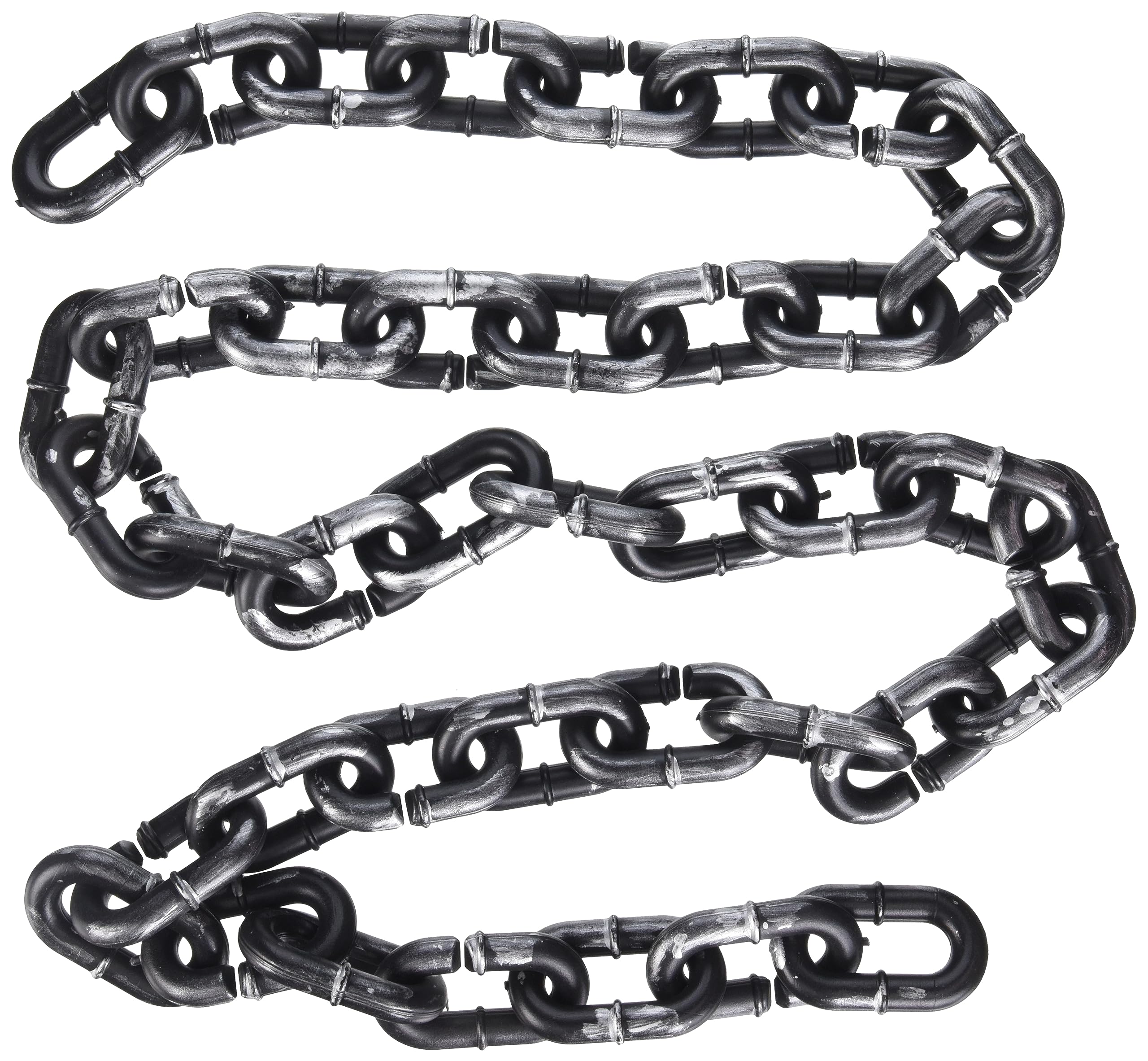 Fun World Mens 74" Chain Links, Multicolor, Standard US