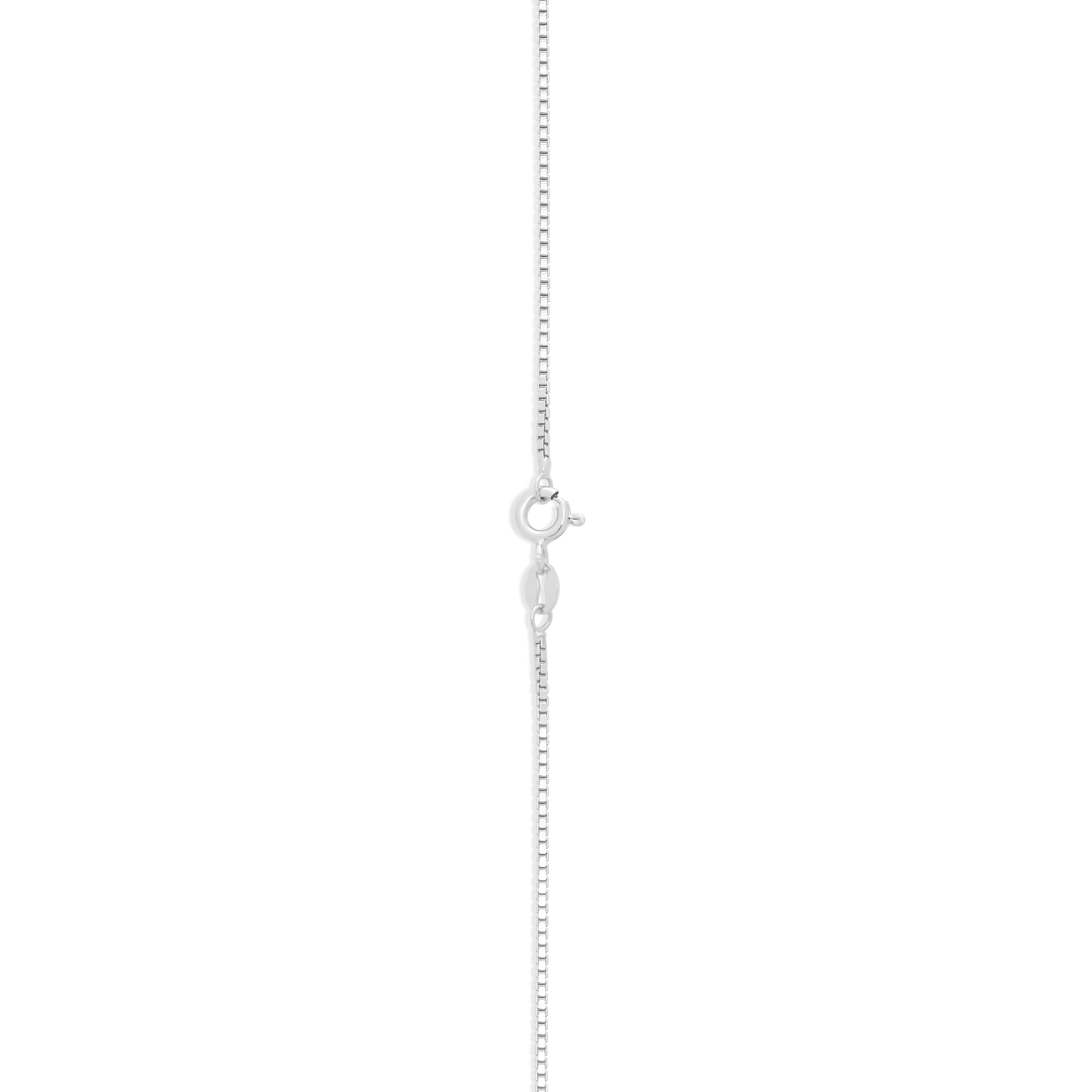 Amazon Essentials Sterling Silver 1.2mm Box Chain 18", Sterling Silver (previously Amazon Collection)