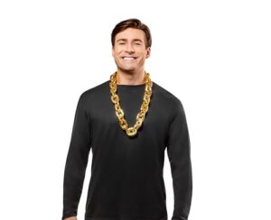 forum novelties jumbo gold chain costume accessory