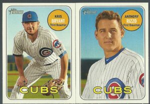 2018 topps heritage chicago cubs base team set 16 cards jake arrieta anthony rizzo kris bryant