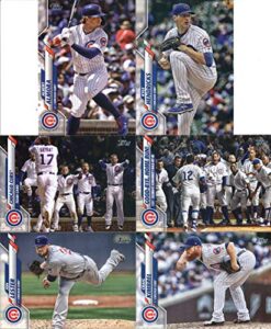 2020 topps series 1 chicago cubs team set of 15 cards: kyle hendricks(#26), albert almora(#37), anthony rizzo(#51), nico hoerner(#70), danny hultzen(#103), kyle schwarber(#119), jose quintana(#139), craig kimbrel(#177), robel garcia(#283), javier baez(#30