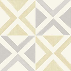 floorpops isosceles peel & stick floor tiles, whites & off-whites