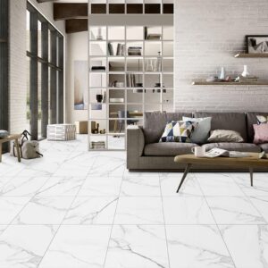 Peel and Stick Floor Tile Vinyl Flooring Floor Tiles Peel and Stick Waterproof 12” X 12” Upgrade Thickness for Bathroom Kitchen Living Room, 10Pcs/Pack