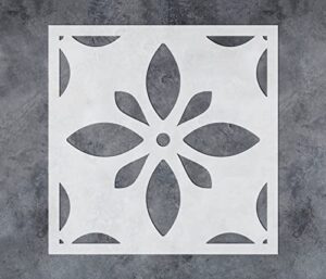 gss designs floor stencils wall stencils for painting 12x12inch large tile stencils for painting walls paint stencils for walls and floors concrete stencils for patio