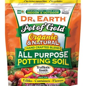 Dr. Earth Pot of Gold All Purpose Potting Soil 8 qt