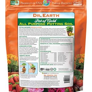 Dr. Earth Pot of Gold All Purpose Potting Soil 8 qt