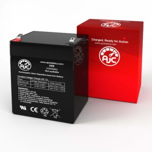 AJC Battery Compatible with APC BACK-UPS 6 OUTLETS 450VA 120V BN450M 12V 5Ah UPS Battery