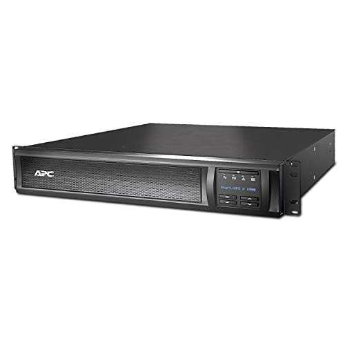 APC Network UPS, 1000VA Smart-UPS Sine Wave UPS with Extended Run Option, SMX1000C, Tower/2U Rackmount Convertible, Line-Interactive, 120V