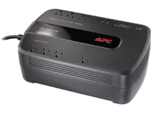 apc be650g1 back-ups 650va, 120v, 8 nema outlets (4 surge)