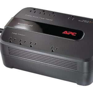 APC BE650G1 Back-UPS 650VA, 120V, 8 NEMA outlets (4 surge)