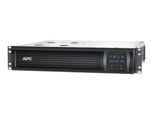 apc 1500va smart ups with smartconnect, smt1500rm2ucnc rack mount ups battery backup, sinewave, avr, network management card, 120v, line interactive uninterruptible power supply