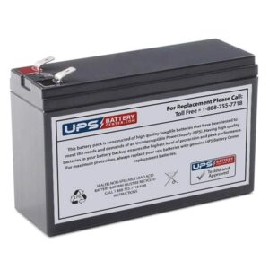 apc rbc153 compatible replacement for apc back-ups connect 70 120v network backup – model # bge70, bge70-ca by upsbatterycenter®