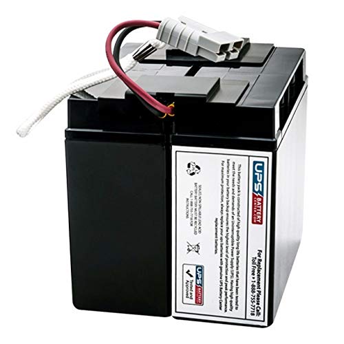 SMT1500 - New Battery Pack for APC Smart-UPS 1500VA 120V SMT1500 - Compatible Replacement by UPSBatteryCenter