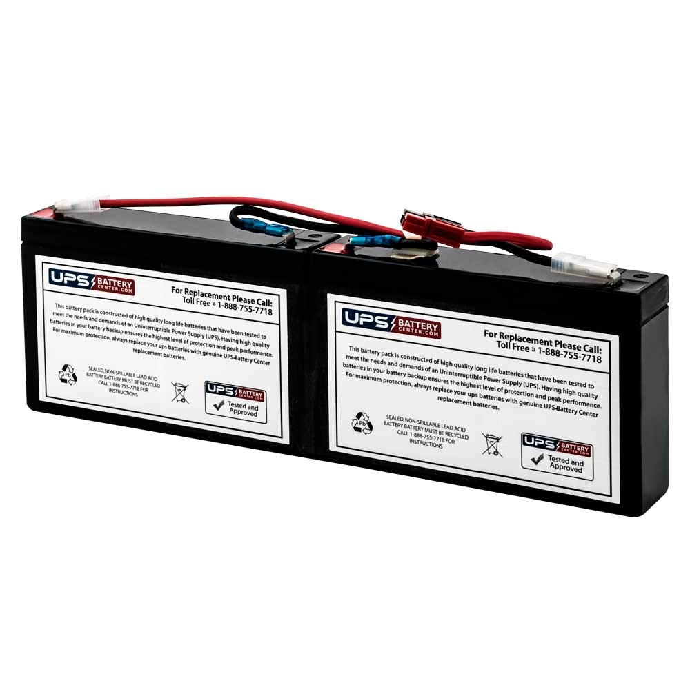 UPSBatteryCenter APC Smart UPS 450 Rack Mount 1U SC450RM1U Compatible Battery Pack Replacement