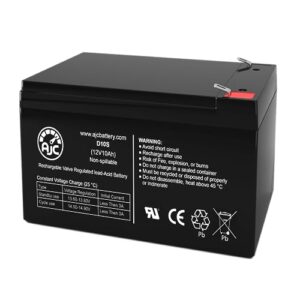 ajc battery compatible with apc smart-ups 1000va usb sua1000 sua1000us 12v 10ah ups battery