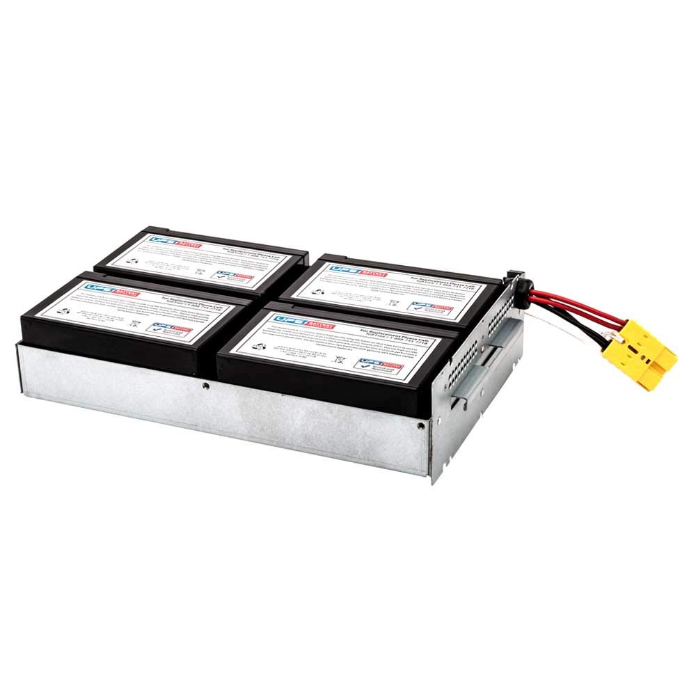 New RBC24 Battery Pack for APC Smart-UPS 1500 RM 2U 120V SUA1500RM2U Compatible Replacement by UPSBatteryCenter