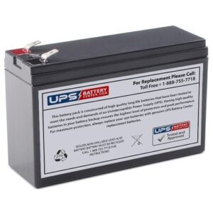 upsbatterycenter compatible replacement battery for apc back-ups connect 90 bge90m ups