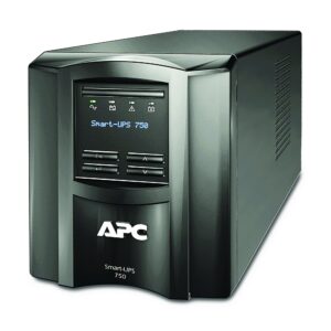 apc ups 750va smart-ups with smartconnect, pure sinewave ups battery backup, uninterruptible power supply (smt750c) (certified refurbished)