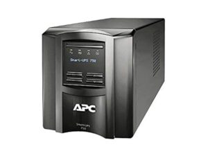 apc smart-ups 750va ups battery backup with pure sine wave output (smt750) (not sold in vermont)