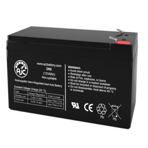 ajc battery compatible with apc back-ups 700 br700g 12v 9ah ups battery