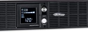 CyberPower OR2200PFCRT2U PFC Sinewave UPS System, 2000VA/1540W, 8 Outlets, AVR, 2U Rack/Tower