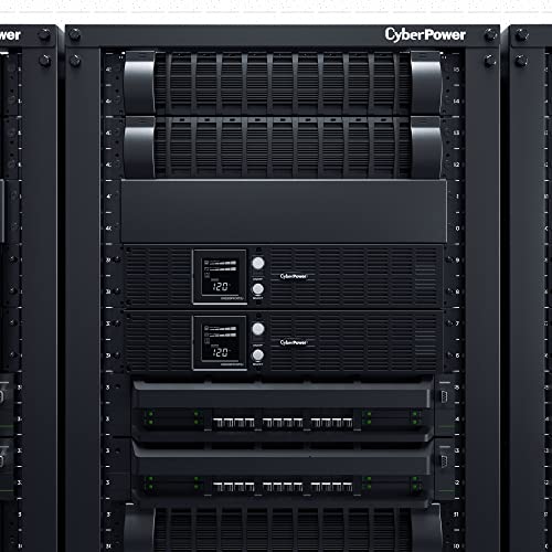 CyberPower OR2200PFCRT2U PFC Sinewave UPS System, 2000VA/1540W, 8 Outlets, AVR, 2U Rack/Tower