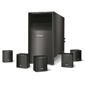 bose acoustimass 6 series v home theater speaker system (black)