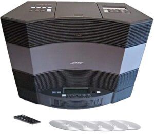 bose acoustic wave music system and 5-cd multi disc changer ii - graphite grey (black)