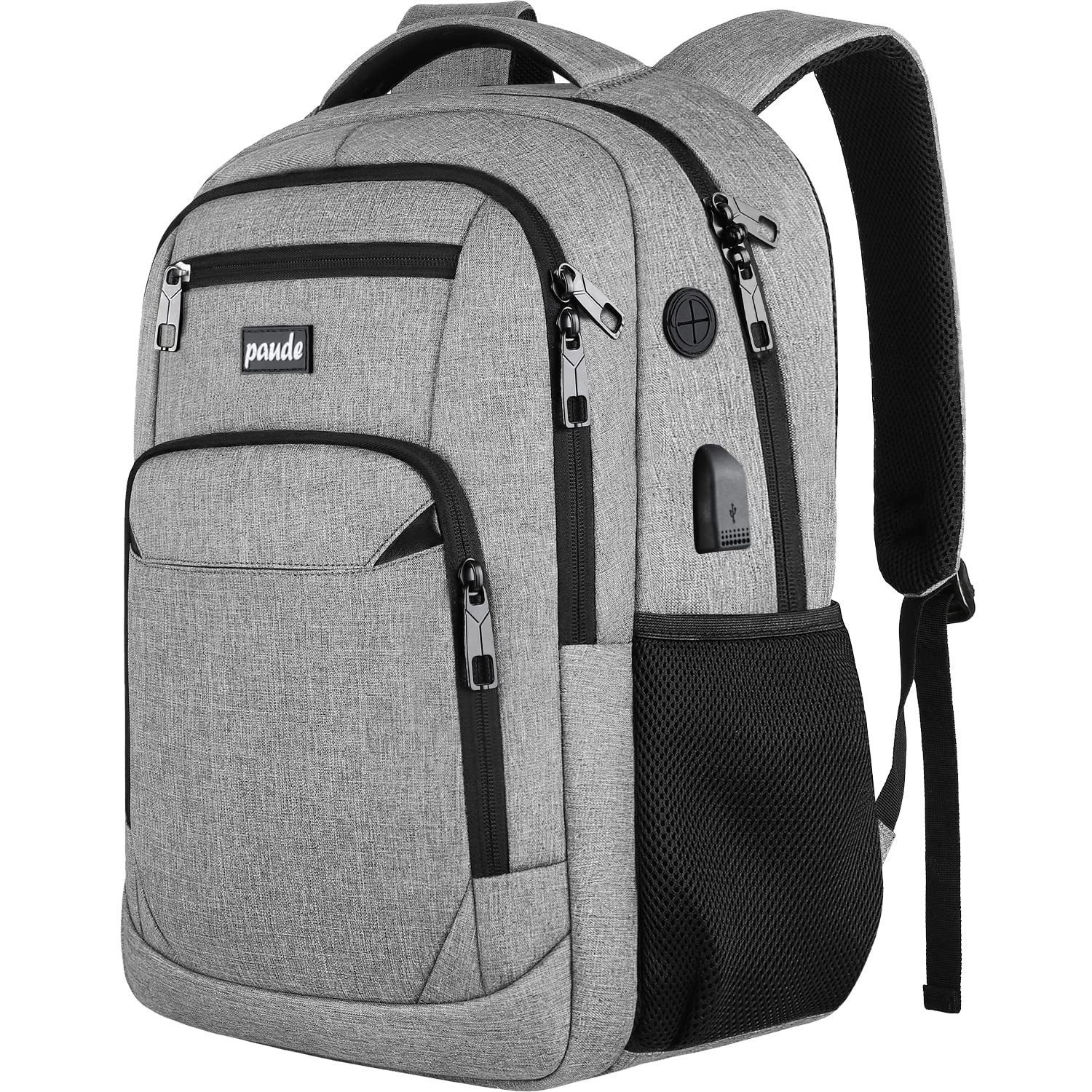 Paude Backpack School,Backpack Laptop,Bookbag for Teen Boys 15.6 Inch College Backpack for University Business Work Travel