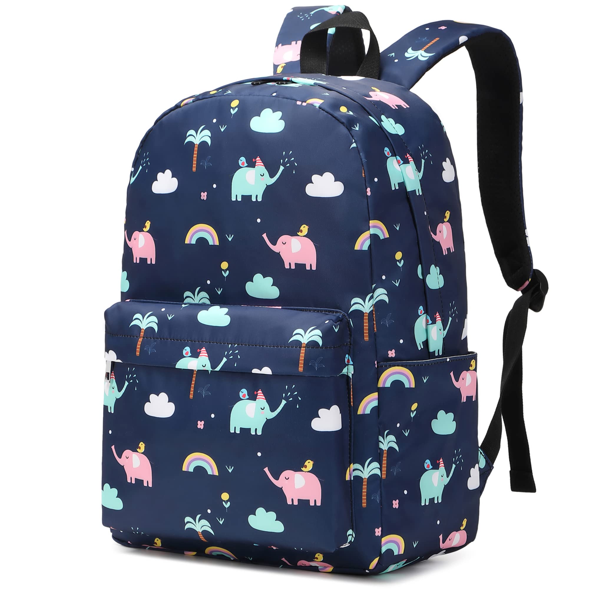 Xunteny Elephant Backpack for Girls Women Teens, School Backpack College Bookbags Ladies Laptop Backpacks