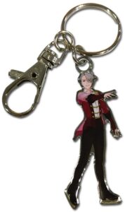 great eastern entertainment yuri!!! on ice - viktor metal keychain