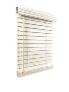 us window and floor 2" cordless faux wood blinds, fit windows 47" - 47 1/4", (blind size 46 5/8" x 36"), inside mount