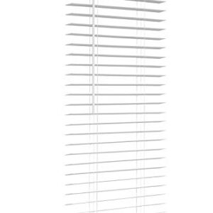 Blinds Giant, 2" Cordless Faux Wood Blind 35" (W) X 64" (L) White, Cordless Lift and Want Tilt.