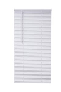 blinds giant, 1" cordless mini blind 30"(w) x 54"(l) white, light filtering, cordless lift and want tilt.