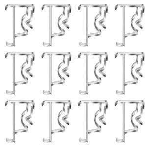 12 pcs valance blind clips replacement clear 2 inch blind clips plastic hidden clips replacement valance clips for blinds valance horizontal blinds parts