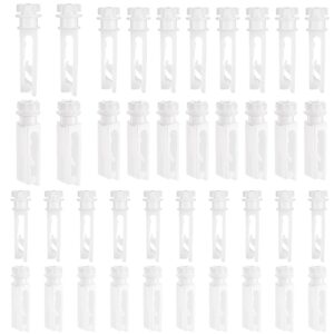 vertical blind stem replacement white stems for vertical window blind vertical blind carrier stem vertical blinds curtain accessories (40 pieces)