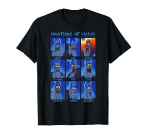 disney hercules hades emotions graphic t-shirt t-shirt