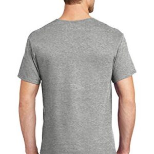 Hanes Men's Tagless Comfortsoft Crewneck T-shirt (Pack of 5) (Medium, Grey)