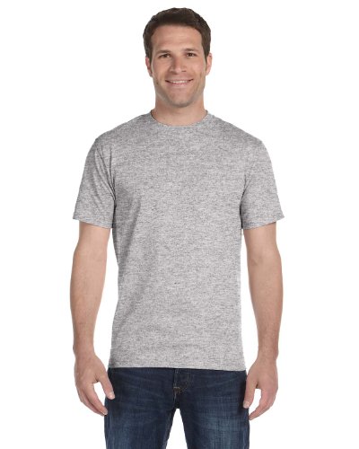 Hanes Men's Tagless Comfortsoft Crewneck T-shirt (Pack of 5) (Medium, Grey)