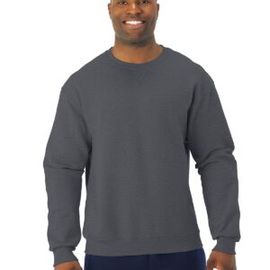 Fruit of the Loom Adult 7.2 oz. SofSpun® Crewneck Sweatshirt M CHARCOAL HEATHER