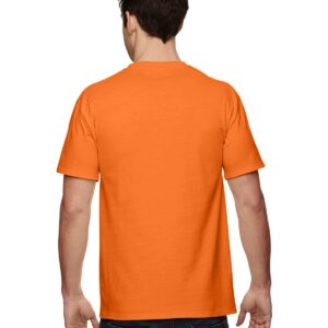 Fruit of the Loom 100% Heavy Cotton HD Pocket T-Shirt, Large, SAFETY ORANGE