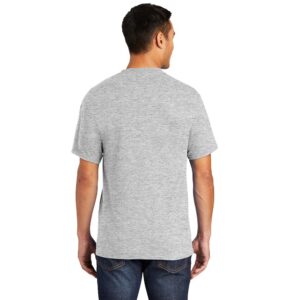 Port & Company Tall Core Blend Pocket Tee Ash