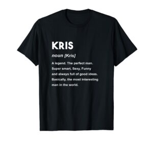 kris name shirt | kris t-shirt