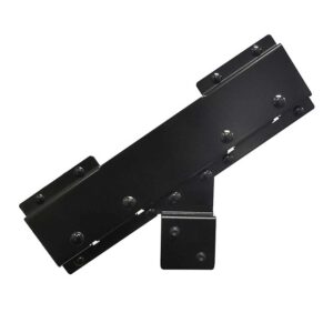 pylex 13920 steel stair riser connector, black