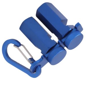 Stair Gauge Knob Aluminium Framing Stops Stair Stringer Layout Tool (Blue)