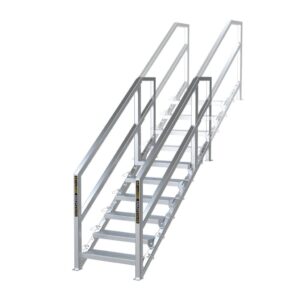 metaltech 6 to 10 steps smart stairs kit